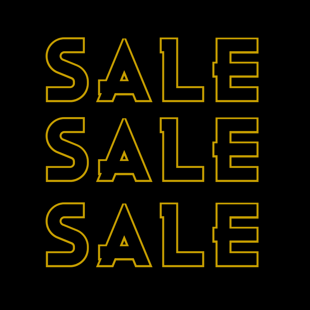 Sale! Sale! Sale! – Trusty Spot Records & Tees