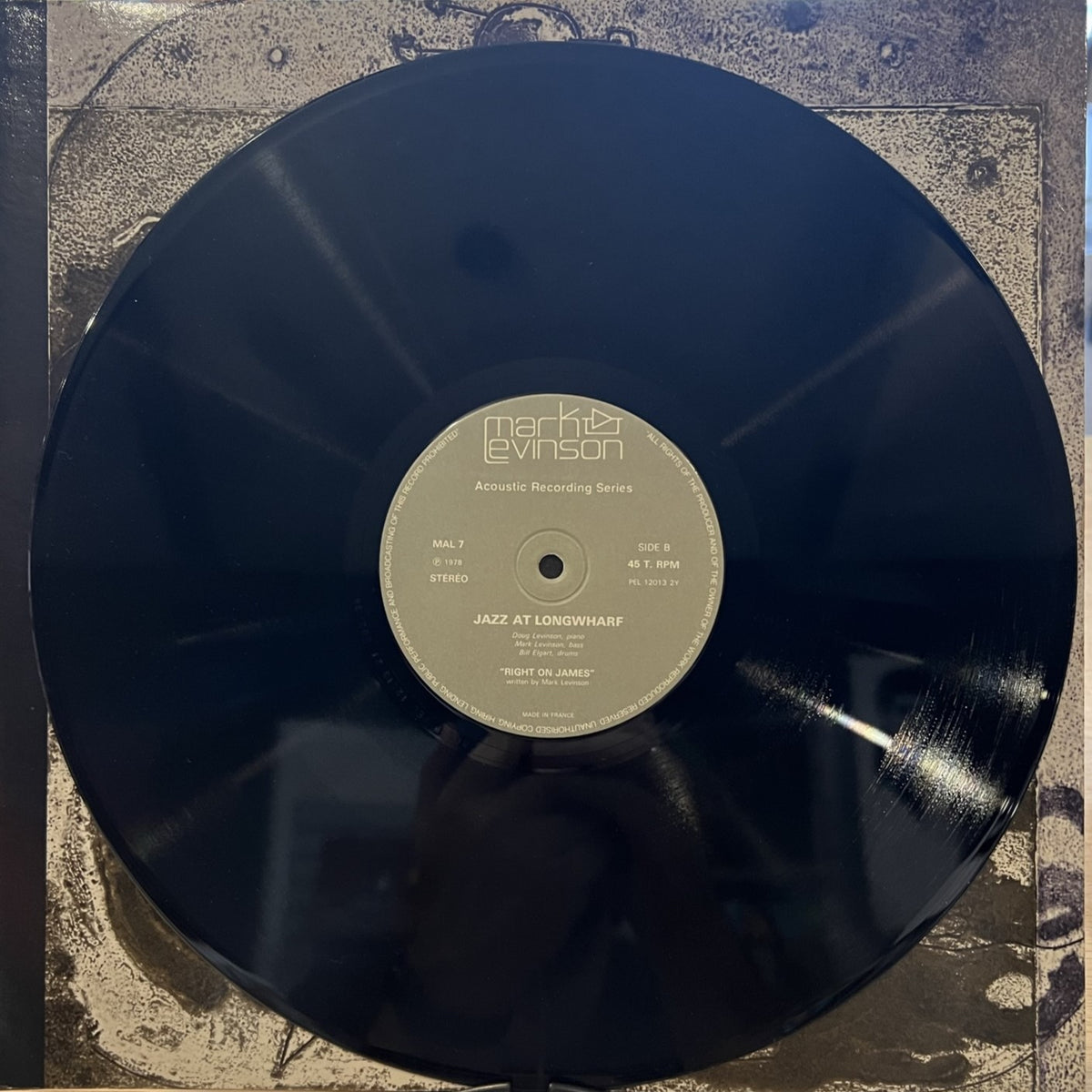 Doug Levinson, Mark Levinson, Bill Elgart | Jazz At Long Wharf (Vinyl ...